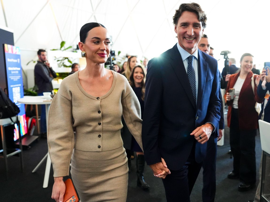 Katy Perry: How happy she is with Justin Trudeau