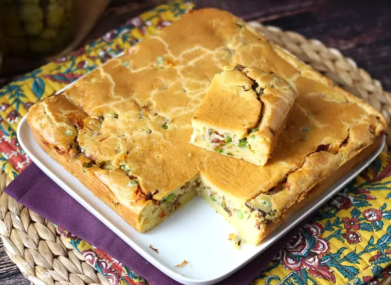 Sardientaart: een eenvoudig, vochtig en lekker recept
