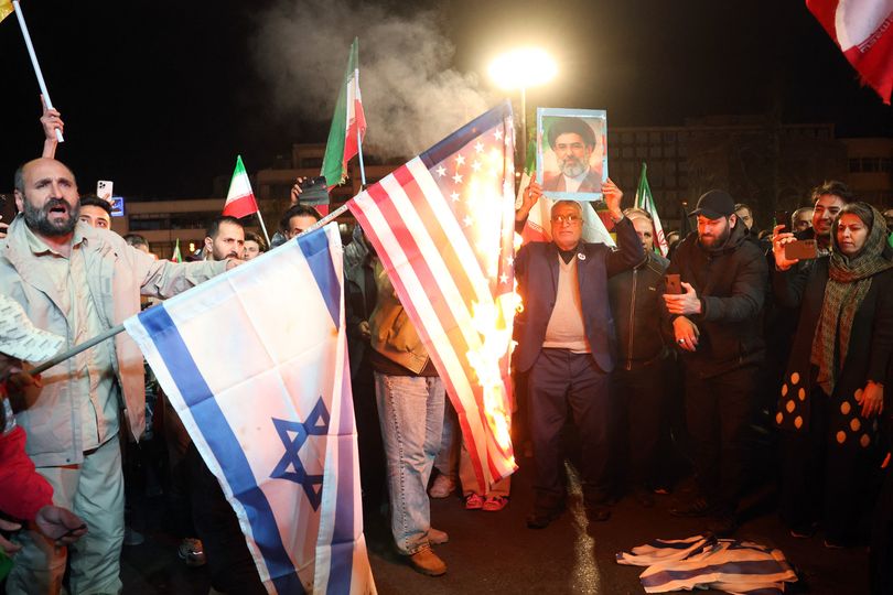 Furious Iran launches missile barrage just hours after Trump claimed ...