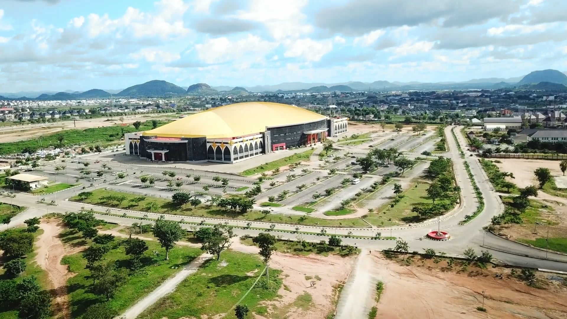 Abuya: Vistas aéreas de la capital de Nigeria