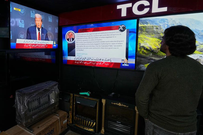 Furious Iran launches missile barrage just hours after Trump claimed ...