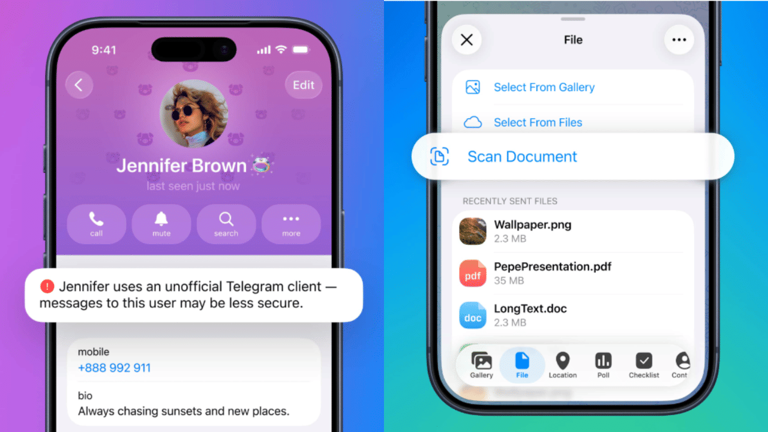 Telegram update adds AI editor, smarter polls and new media sharing ...