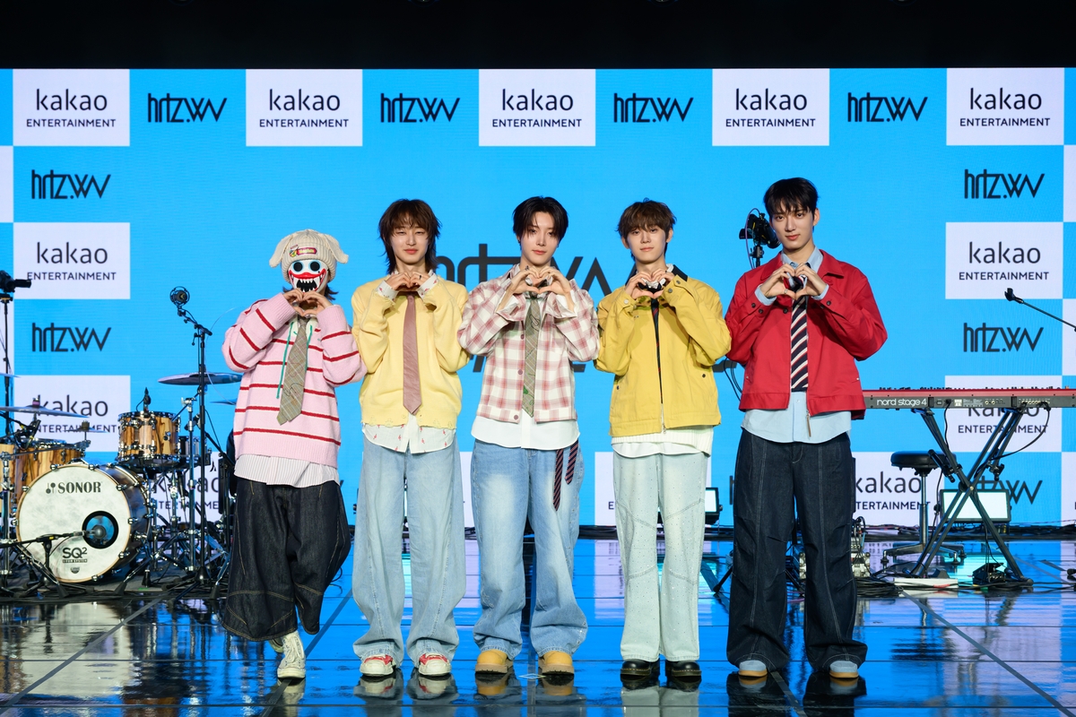 Rookie K-pop band aims to create new wave with music