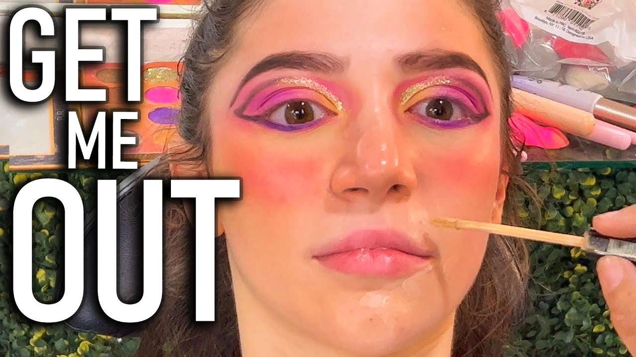 This makeup artist completely drained my energy