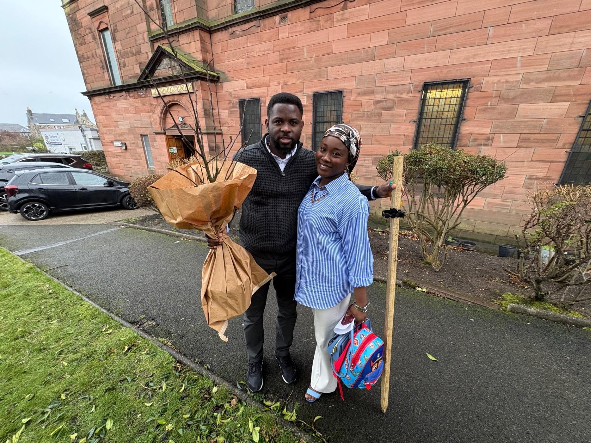 1200 fruit trees planted in Fife gardens in annual campaign