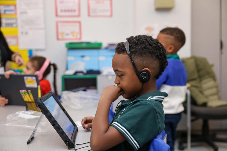 Tablets in kindergarten, Taylor Swift in class. Is this what we want?