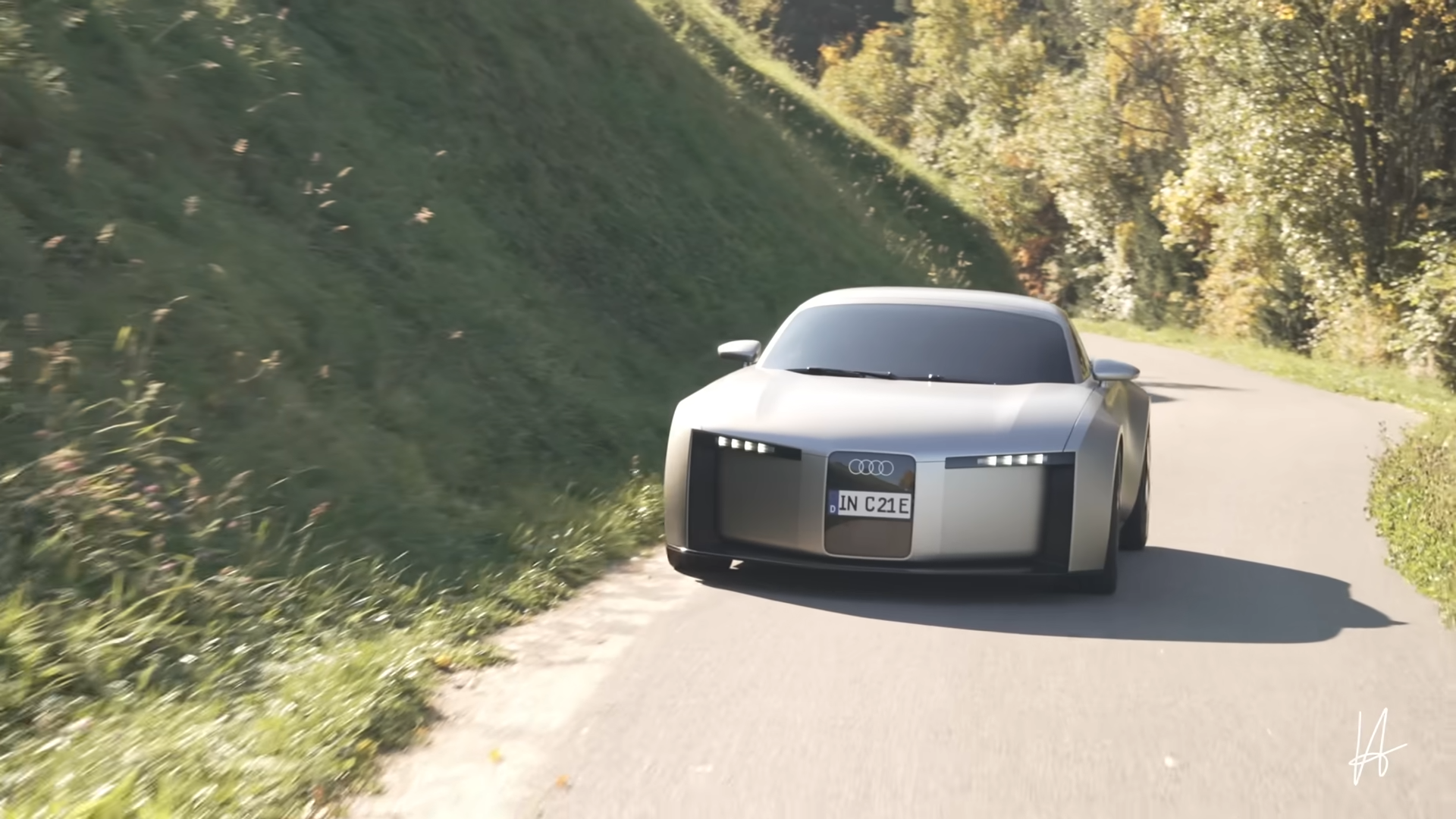 Audi lässt mich ein geheimes Auto fahren und ich kann es kaum glauben