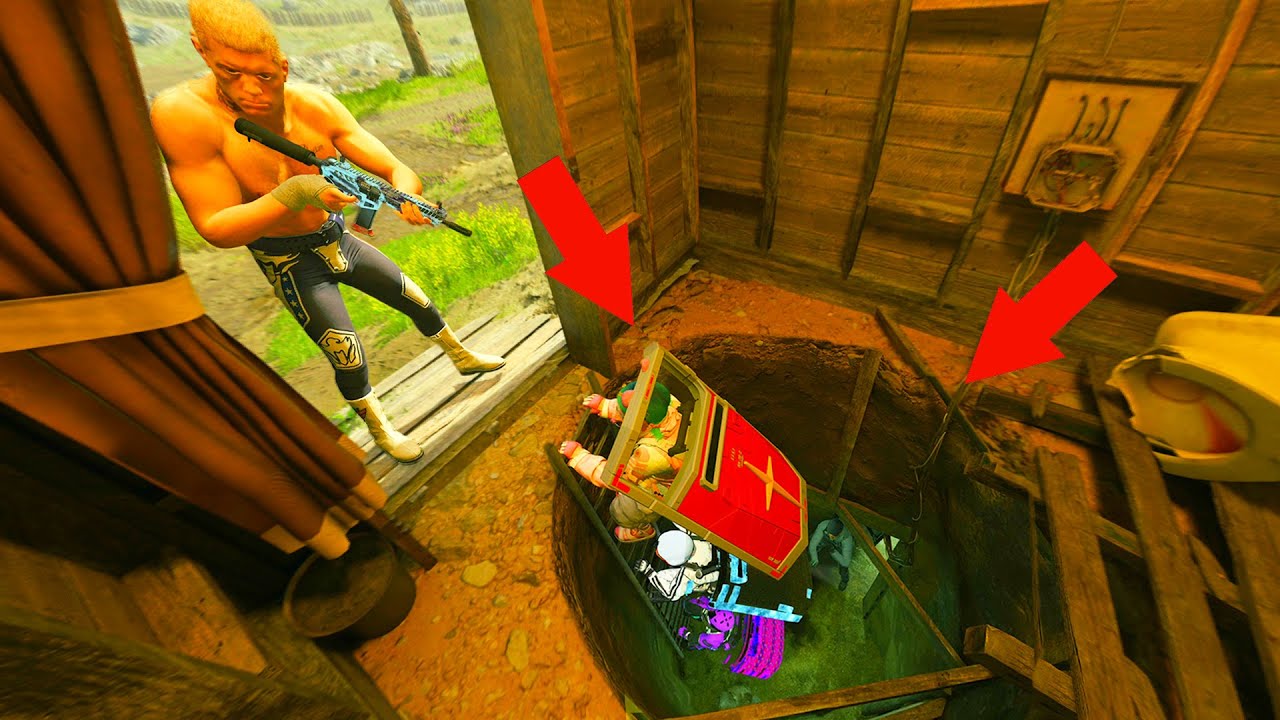 They blocked the hole with riot shields so I couldn’t get to them!