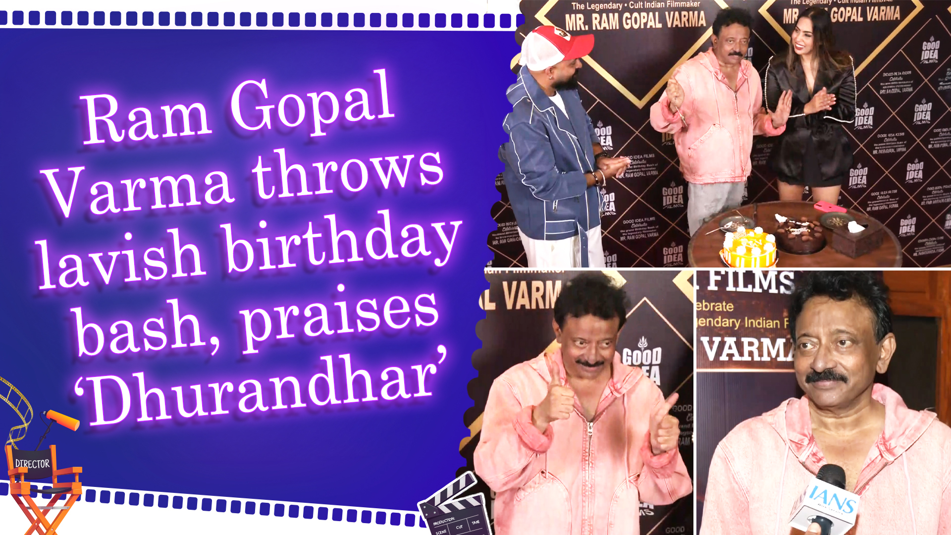 IANS exclusive: Ram Gopal Varma celebrates his birthday with a star ...