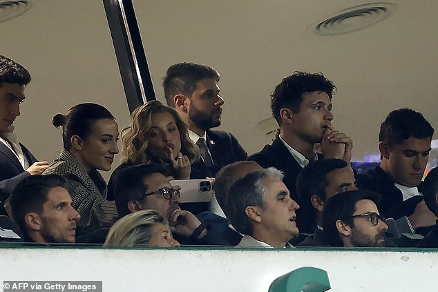Lando Norris reunites with model girlfriend Magui Corceiro at Champions ...