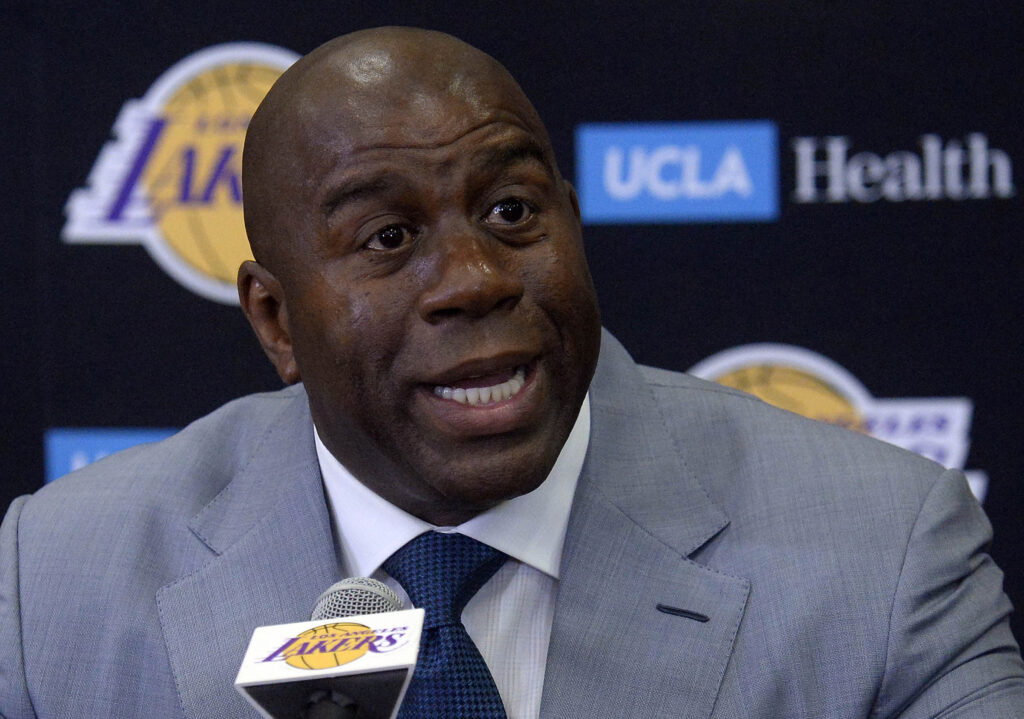An uphill battle: Magic Johnson issues brutal reality check to Lakers ...