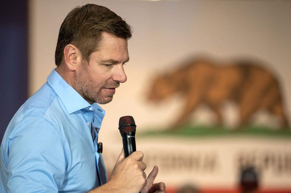 'It's false': Swalwell denies misconduct claims levied by left-leaning ...