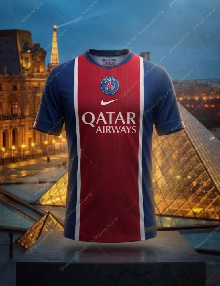 The PSG 2026 vs 2027 home kit unveiled