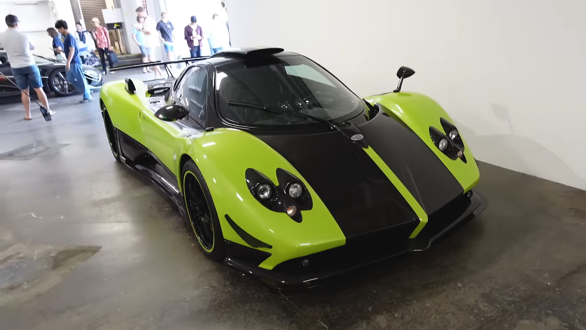 Rare $10 million Pagani at stunning supercar gathering