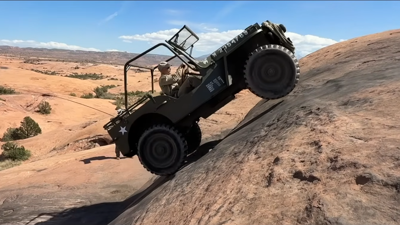 This 84-year-old WW2 jeep is the most impressive off-roader I've ever seen