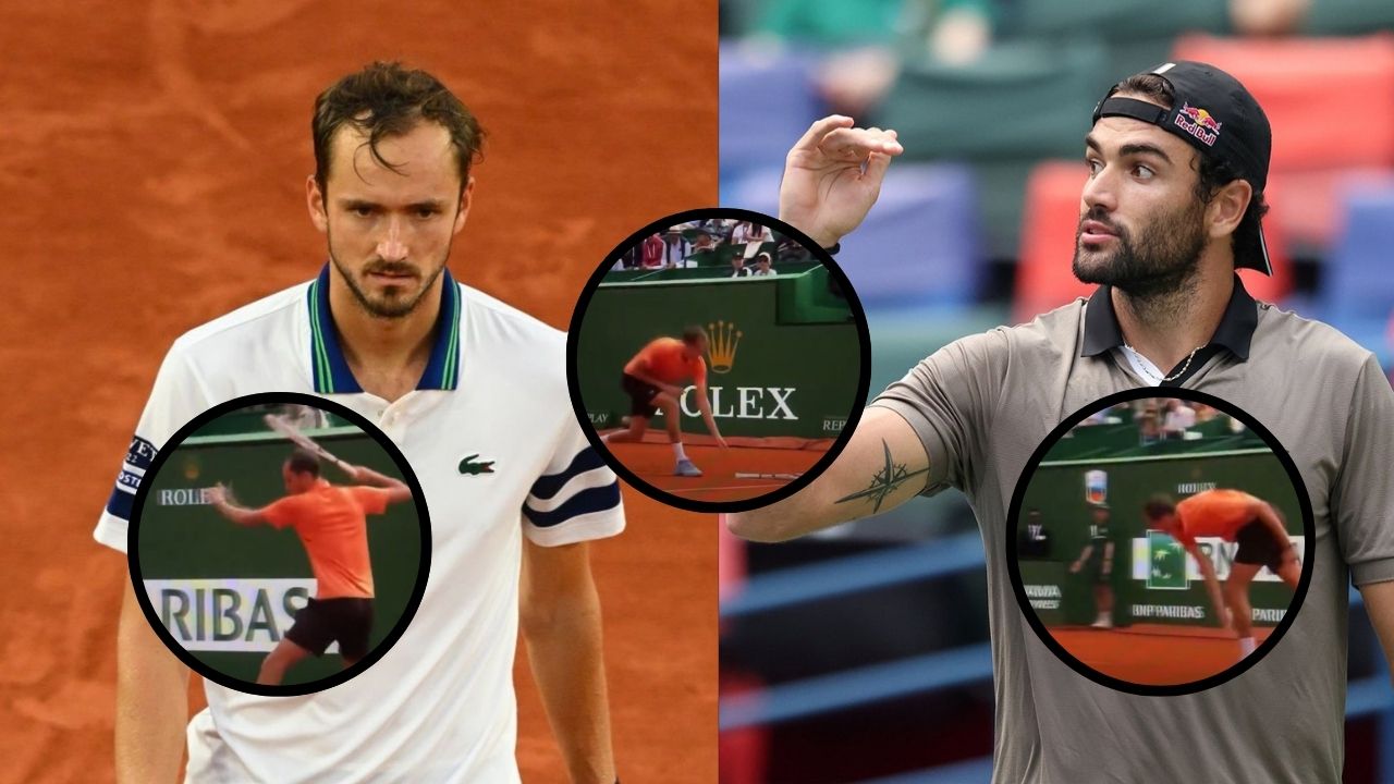 Daniil Medvedev smashes racket seven times during shock double bagel ...
