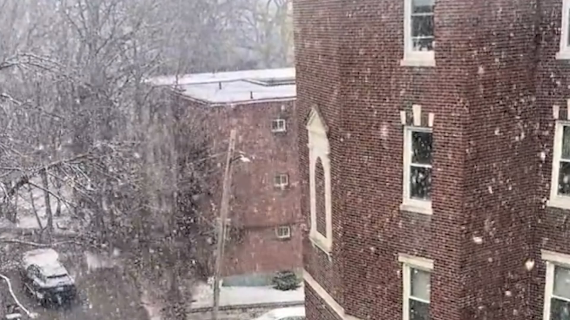 Cold snap brings snow to Massachusetts, United States