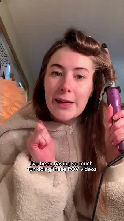 1950s hair tutorial - heat styling and foam rollers!
