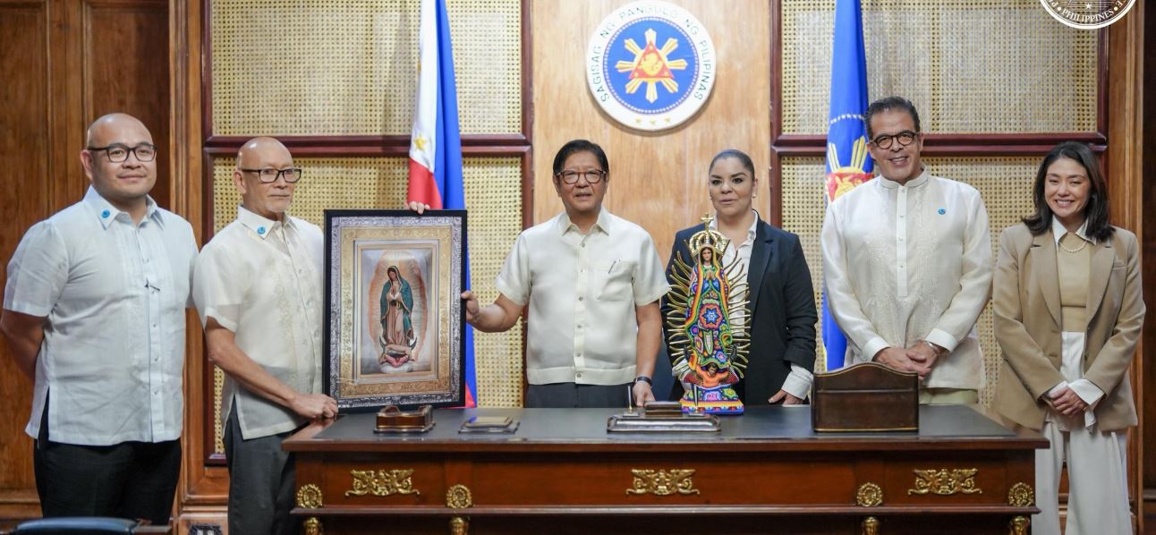 Marcos elated with Our Lady of Guadalupe image donations from Mexican ...