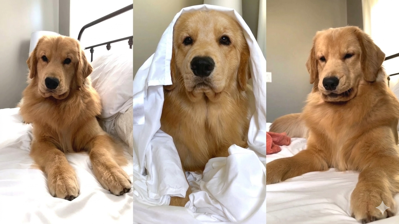 Golden retriever not available for today’s plans