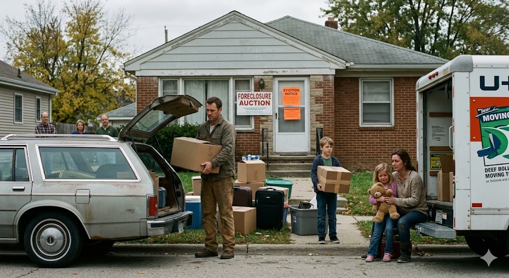 Nobody tells you how families are losing their homes