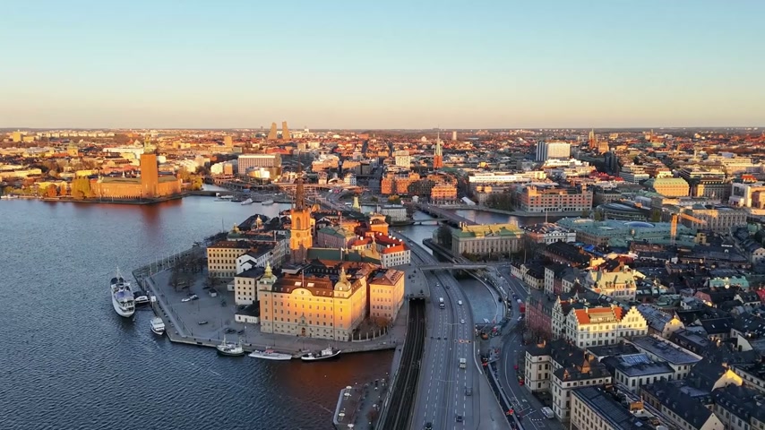 Flying over Stockholm: Drone views of Sweden’s historic capital