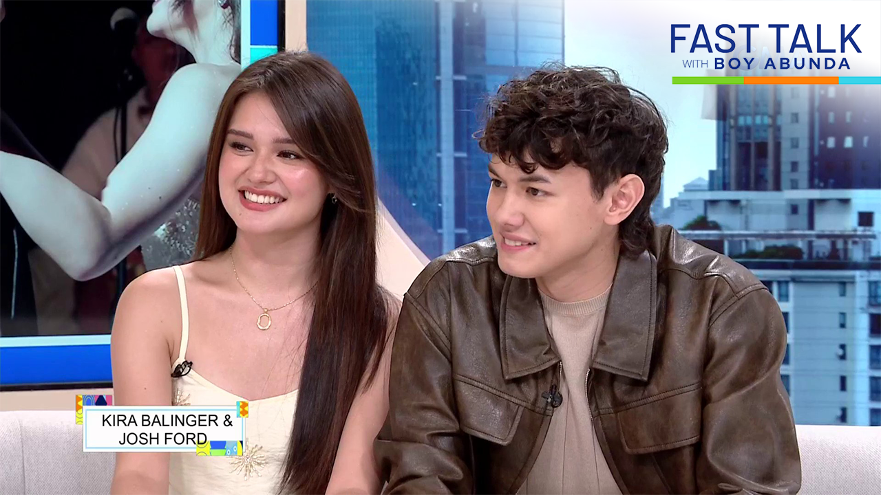 Fast talk with Boy Abunda: Josh Ford at Kira Balinger, naranasan ang ma ...