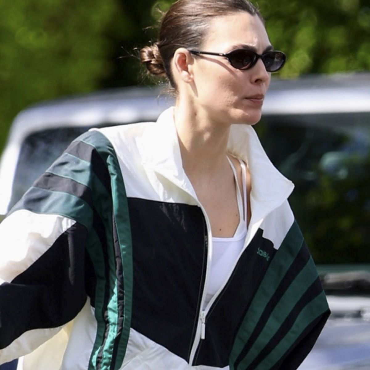 Forget leggings—Vittoria Ceretti's elevated alt looks better with white ...