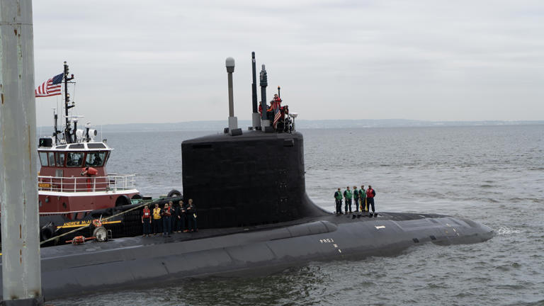 The US Navy just got a new submarine—for the second time