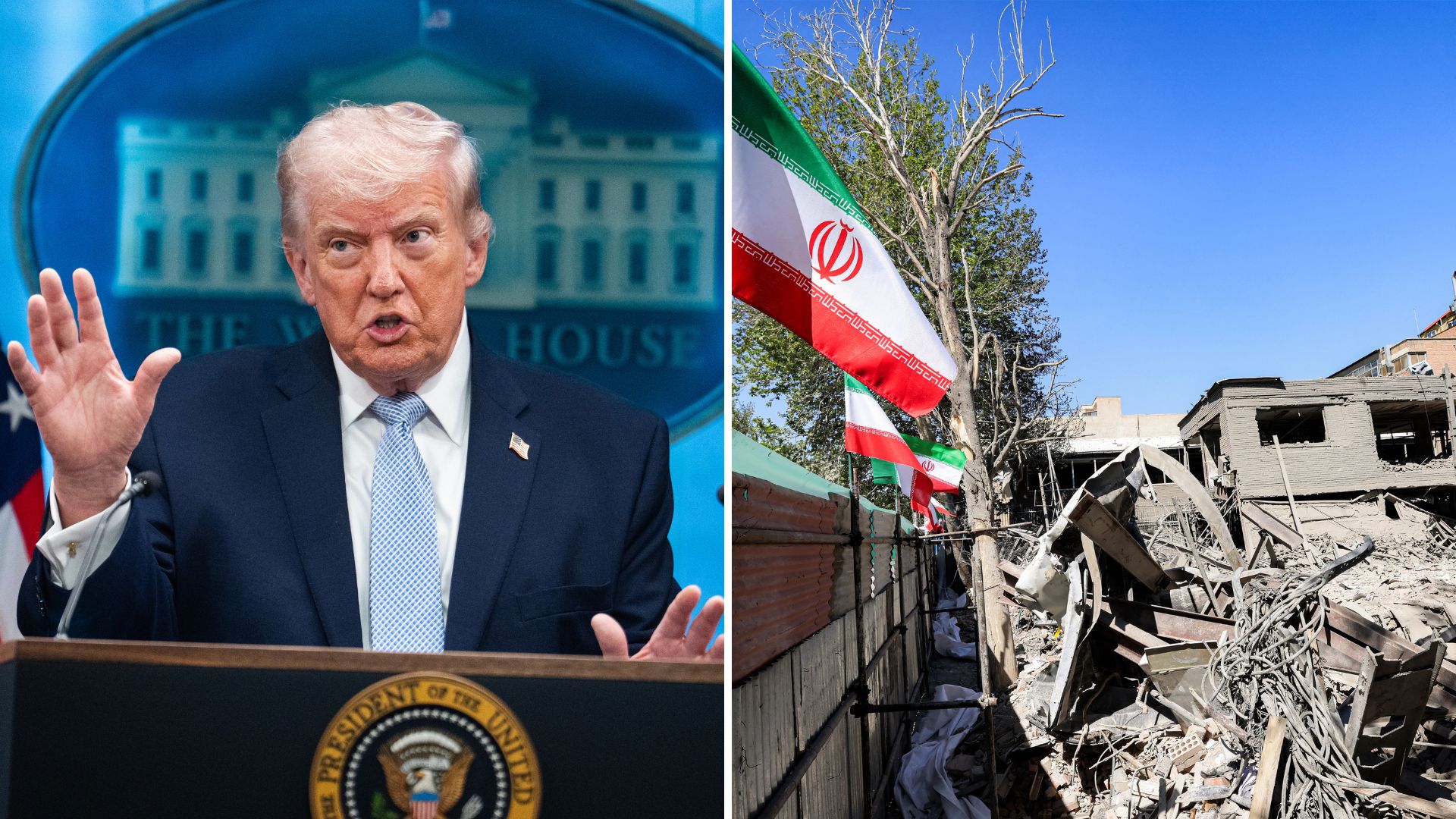Trump wants to "dig up" Iran’s nuclear "dust"