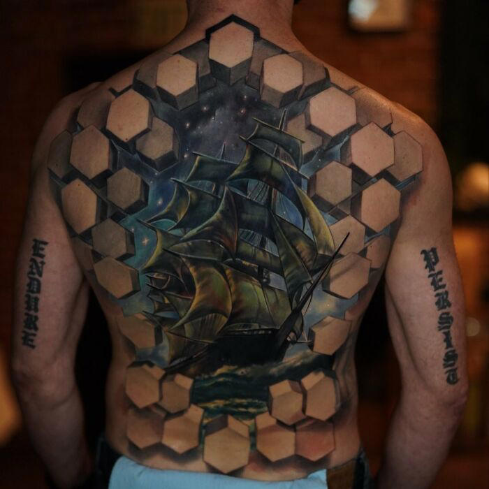 28 remarkable tattoos capturing a world within the skin