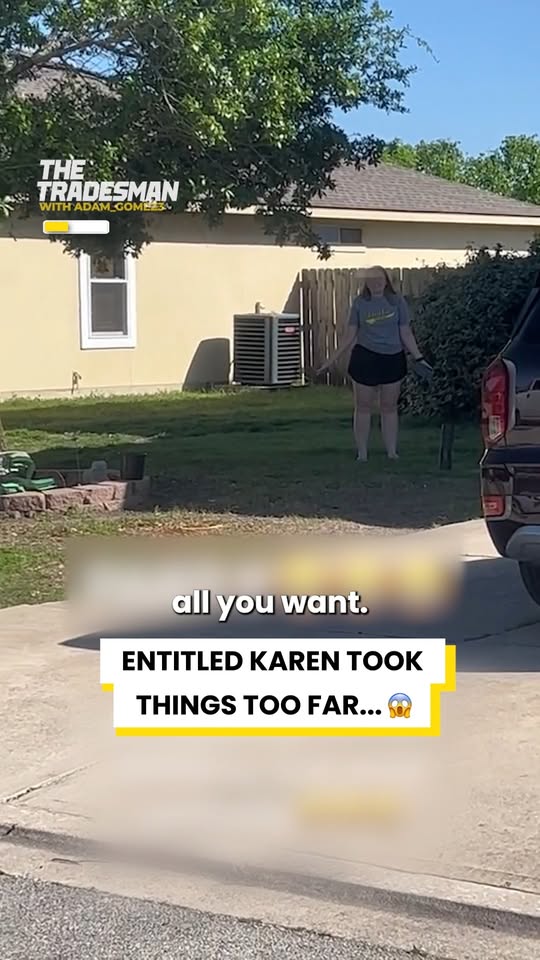 Entitled Karen took things too far
