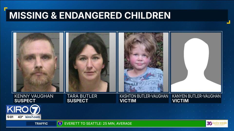 Video: Missing person alert issued for 2 young Wenatchee children