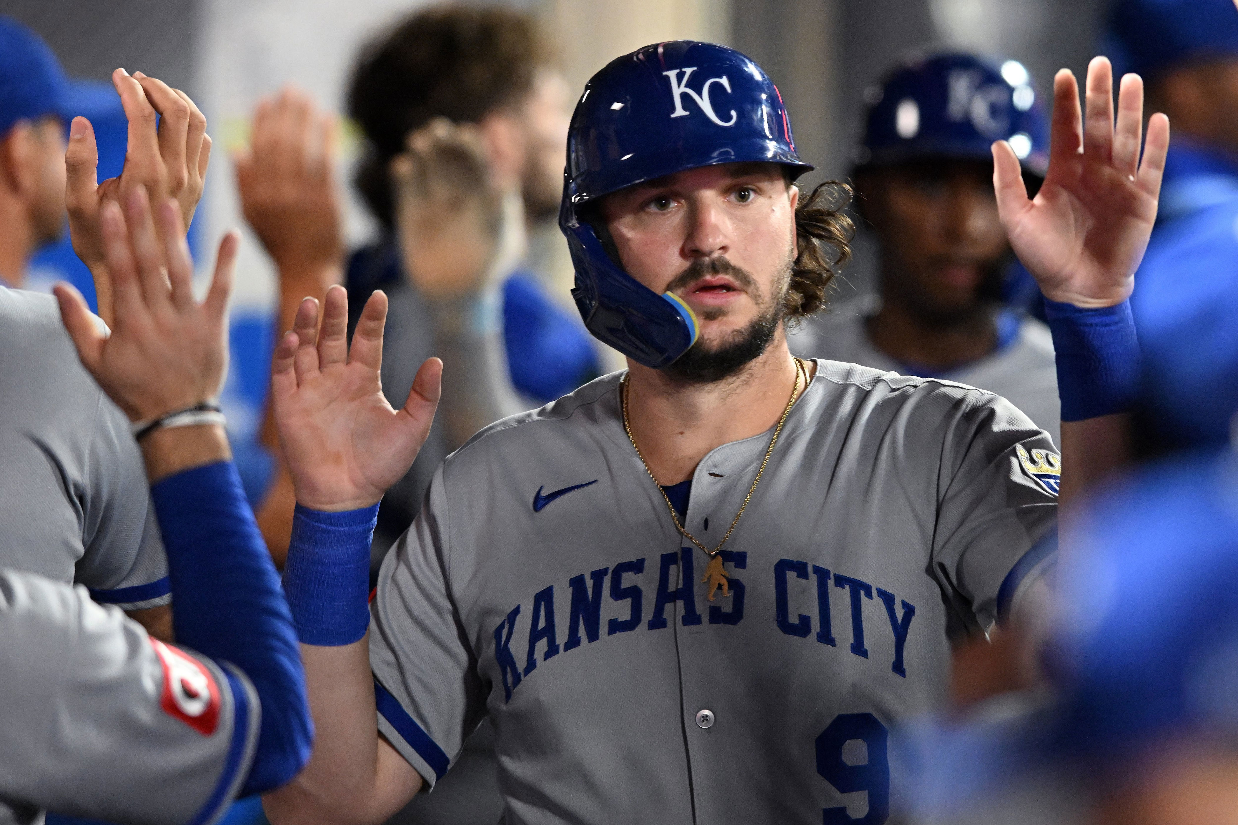 Royals 1B Vinnie Pasquantino trademarks his popular nickname 'The ...