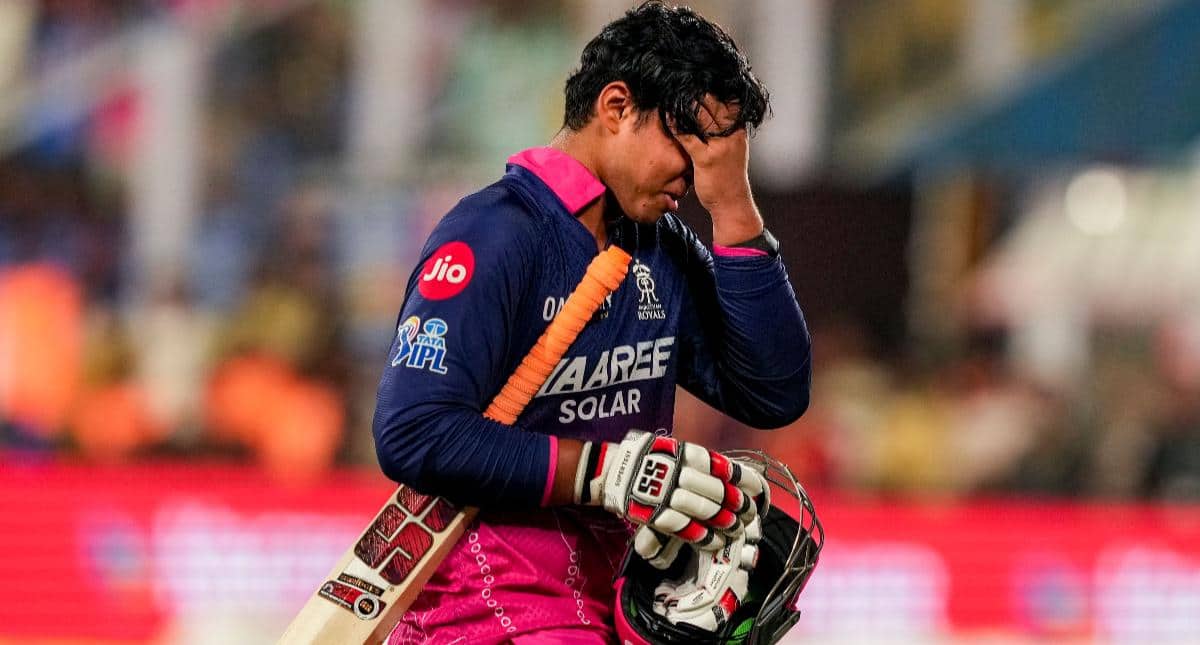 Watch: Vaibhav Sooryavanshi in tears after dismissal against MI; bat ...