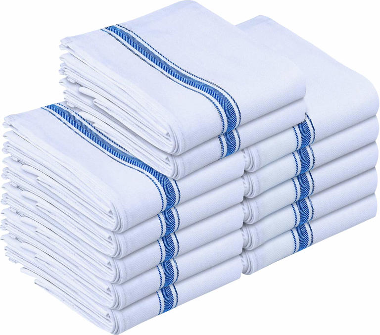 You’re probably not washing your kitchen towels enough, according to a ...