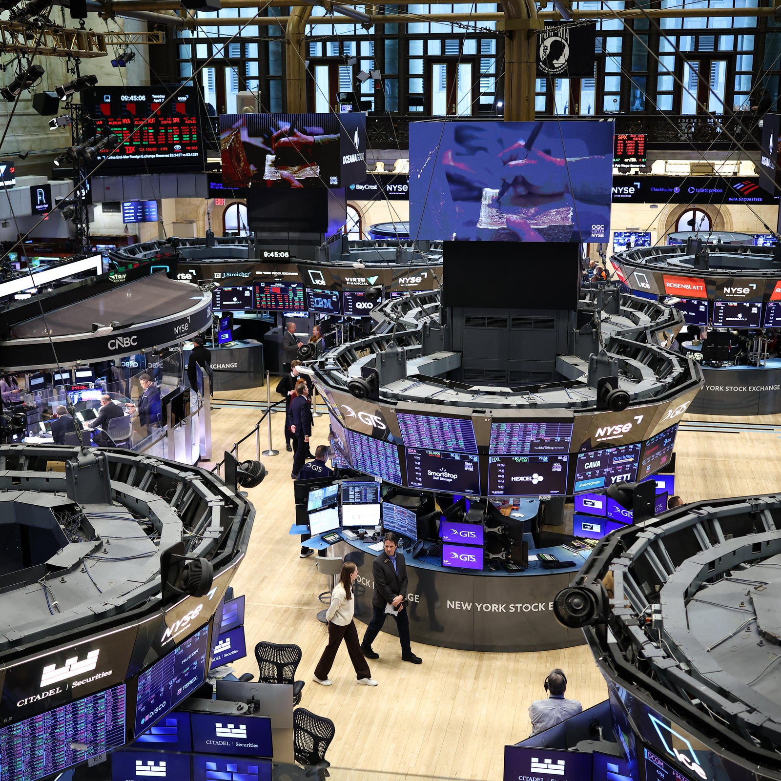 Dow surges more than 1,300 points as investors embrace Iran ceasefire
