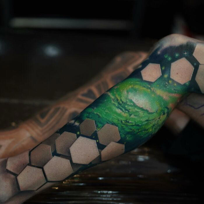 28 remarkable tattoos capturing a world within the skin