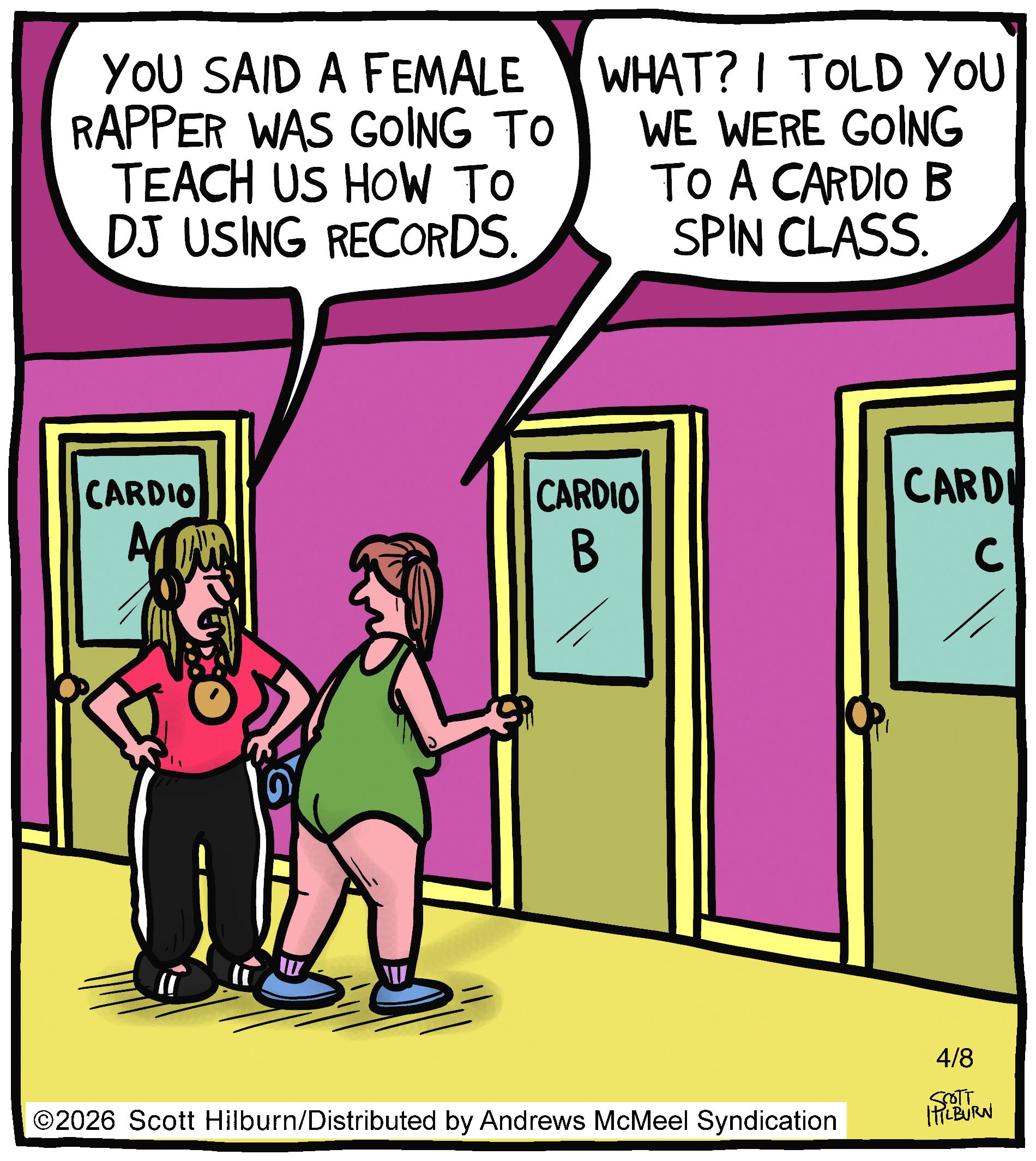 The Argyle Sweater by Scott Hilburn