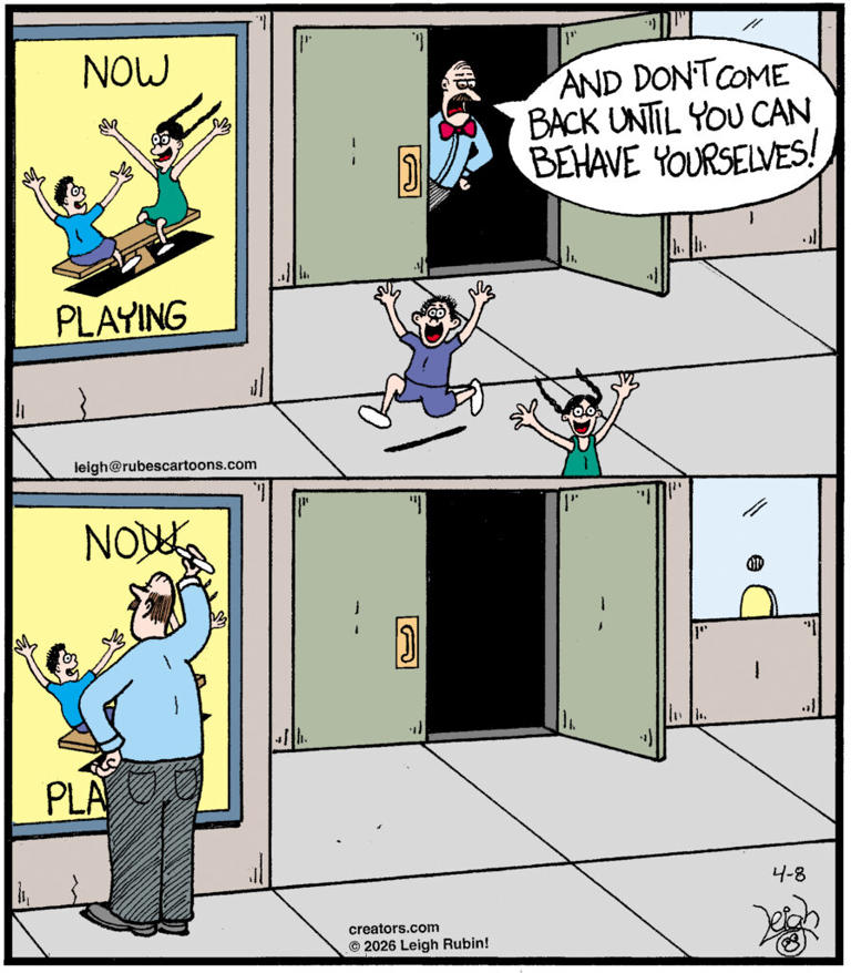 The best of 'Rubes' comics by Leigh Rubin