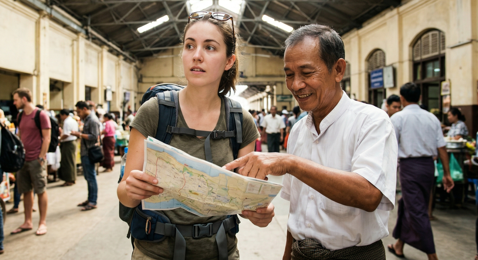 What happens when you trust strangers while traveling