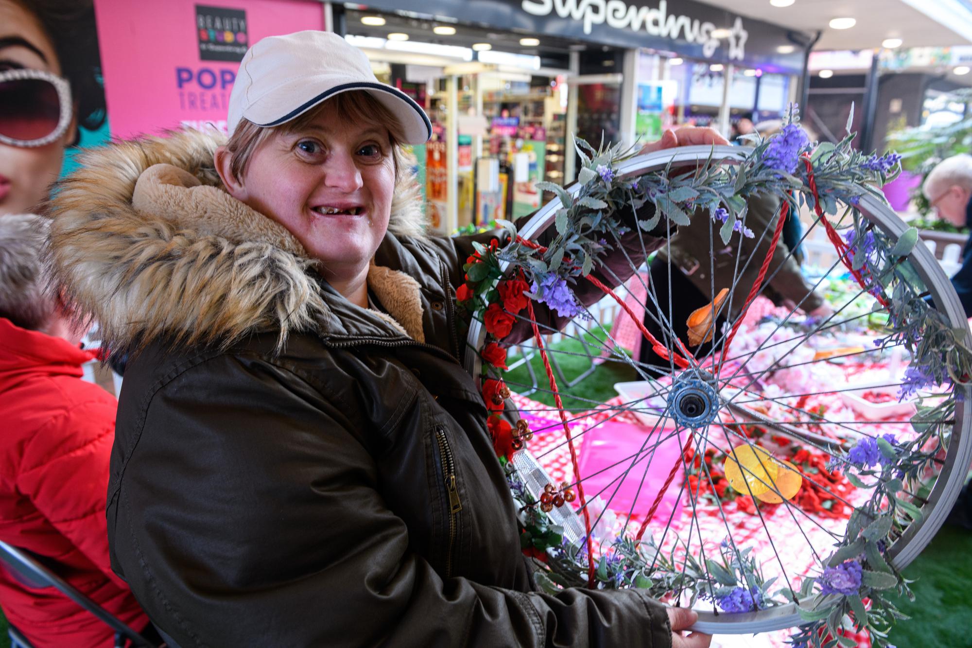 15 photos as Burnley's Charter Walk unveils art installation showing ...