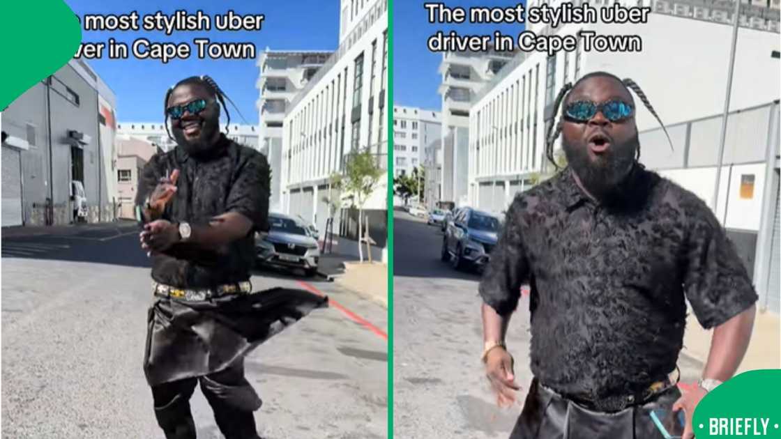 Stylish Cape Town e-hailing driver went viral after showing off bold ...