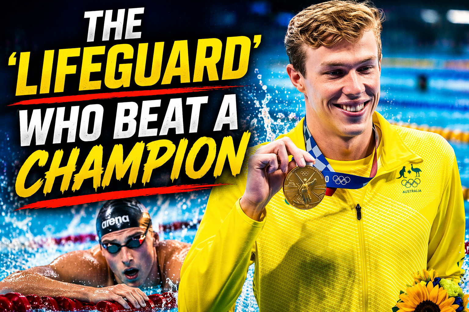 Lifeguard stuns Olympic champion: Bailey Lello ends Zac Stubblety-Cook ...