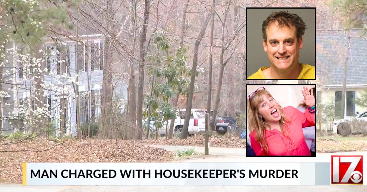 Woman working at her desk realizes her husband stabbed their ...