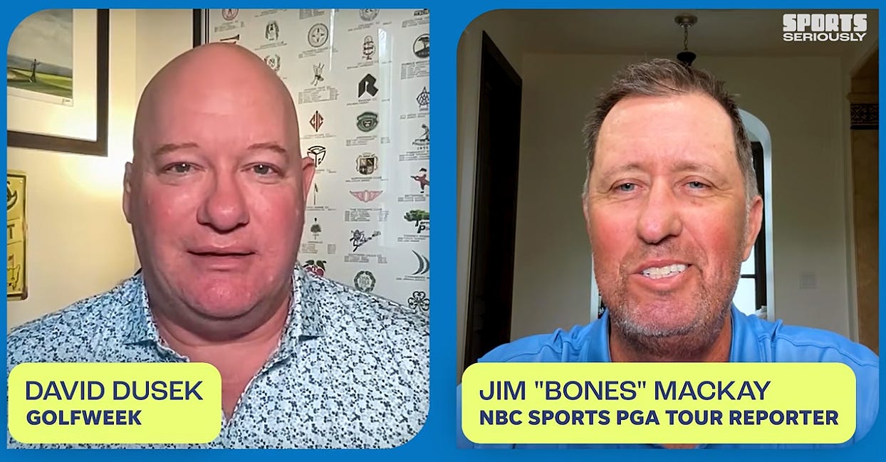 Jim 'Bones' Mackay relives Mickelson's greatest shot, Masters pick