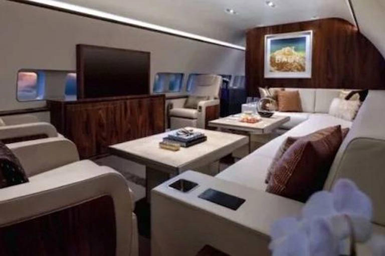 Melania can now use Kristi Noem's $70 million jet, with flat-screen TVs ...