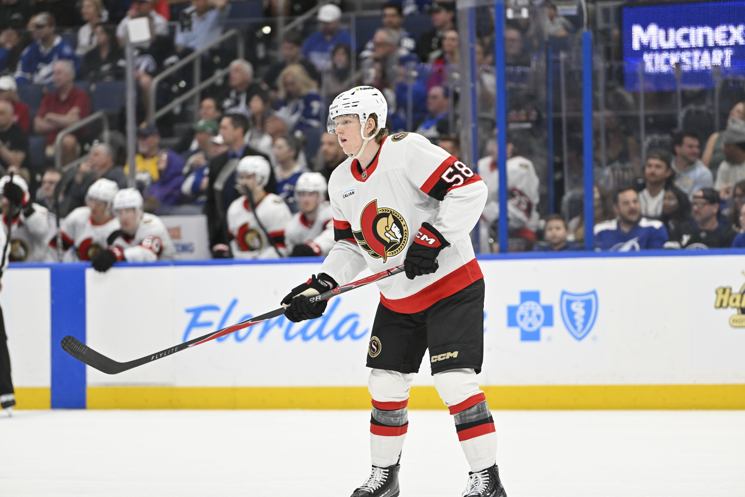Senators reassign Carter Yakemchuk