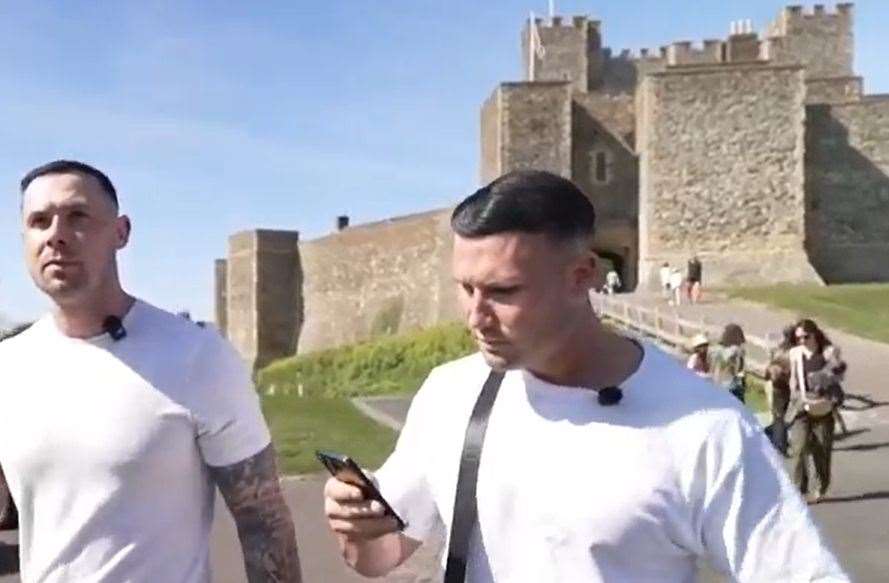 TikTok star Gymskin draws crowds in Folkestone and Dover during UK tour