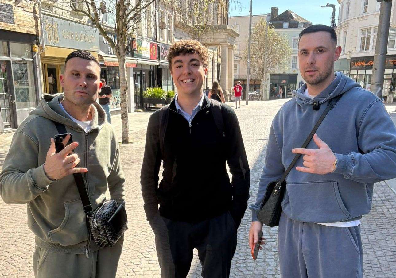 TikTok star Gymskin draws crowds in Folkestone and Dover during UK tour